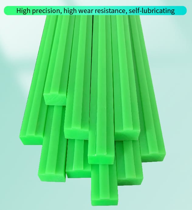 T-shaped single row polyethylene chain guide rail - Jincheng plastic