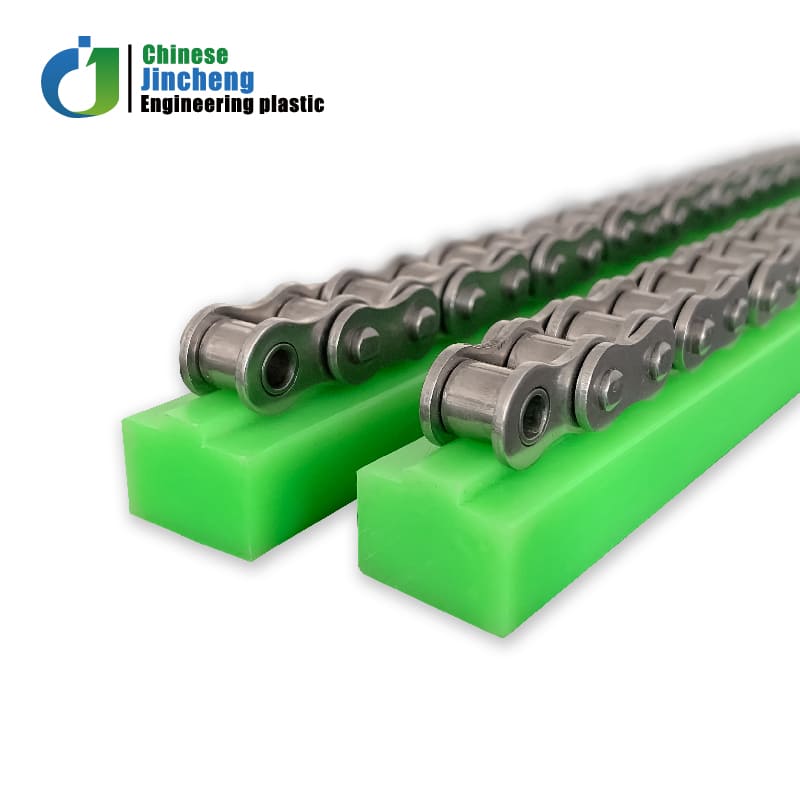 T-shaped single row polyethylene chain guide rail - Jincheng plastic