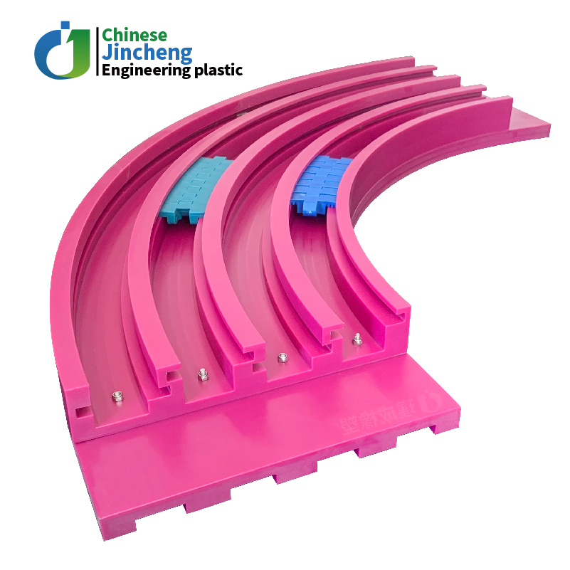 Curved rails with complete specifications - Jincheng plastic